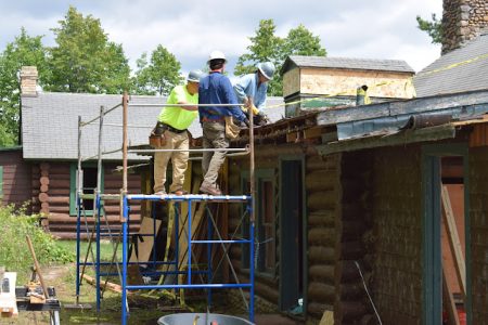 Joyce Estate Main Lodge, MN 2024 - HistoriCorps