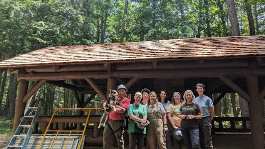 Blue Bend Pavilion, WV 2024 - HistoriCorps